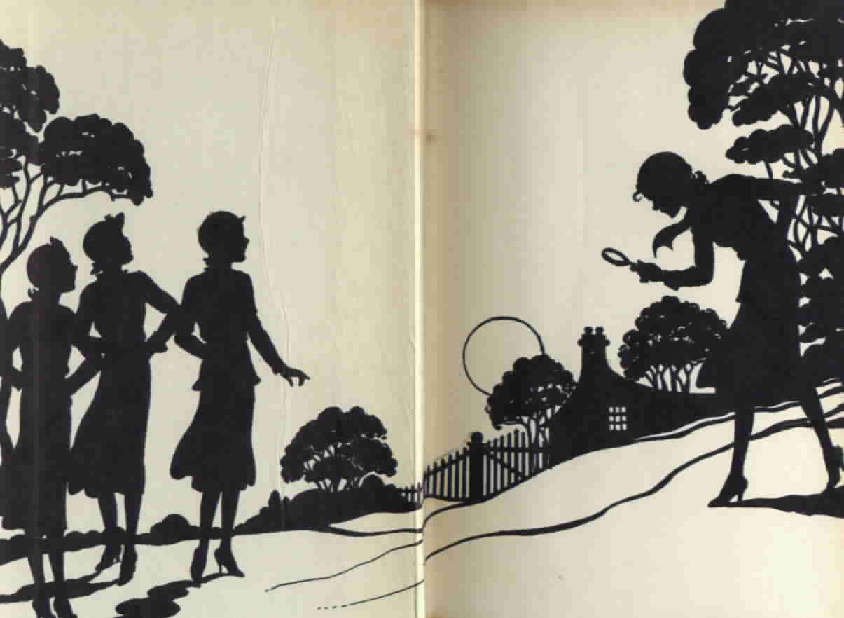 Nancy Drew Silhouette Clip Art